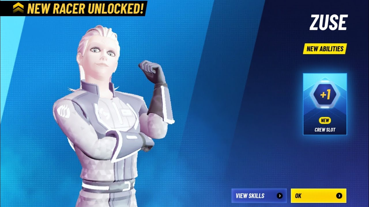 Disney Speedstorm: New Racer Unlocked: Zuse - YouTube