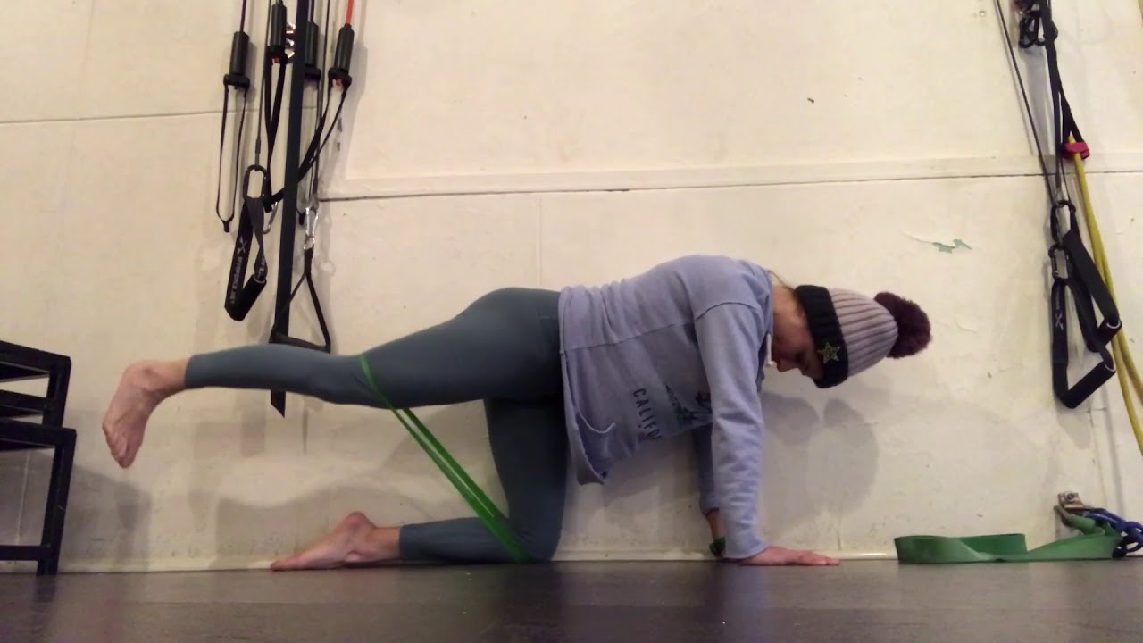 Quadruped Kickbacks (banded) - YouTube