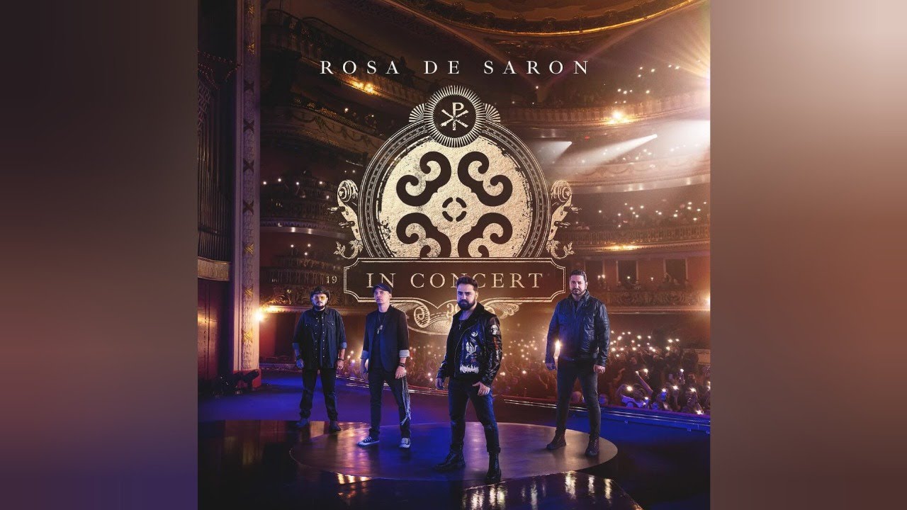 AO VIVO: CAPA OFICIAL DO ROSA DE SARON IN CONCERT, EXIBIÇÃO NO YOUTUBE ...