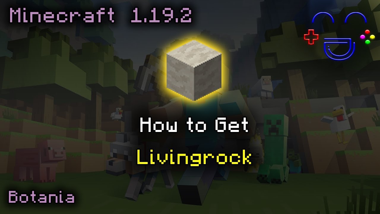 How to Make livingrock Botania Guide MC 1.19.2 - YouTube
