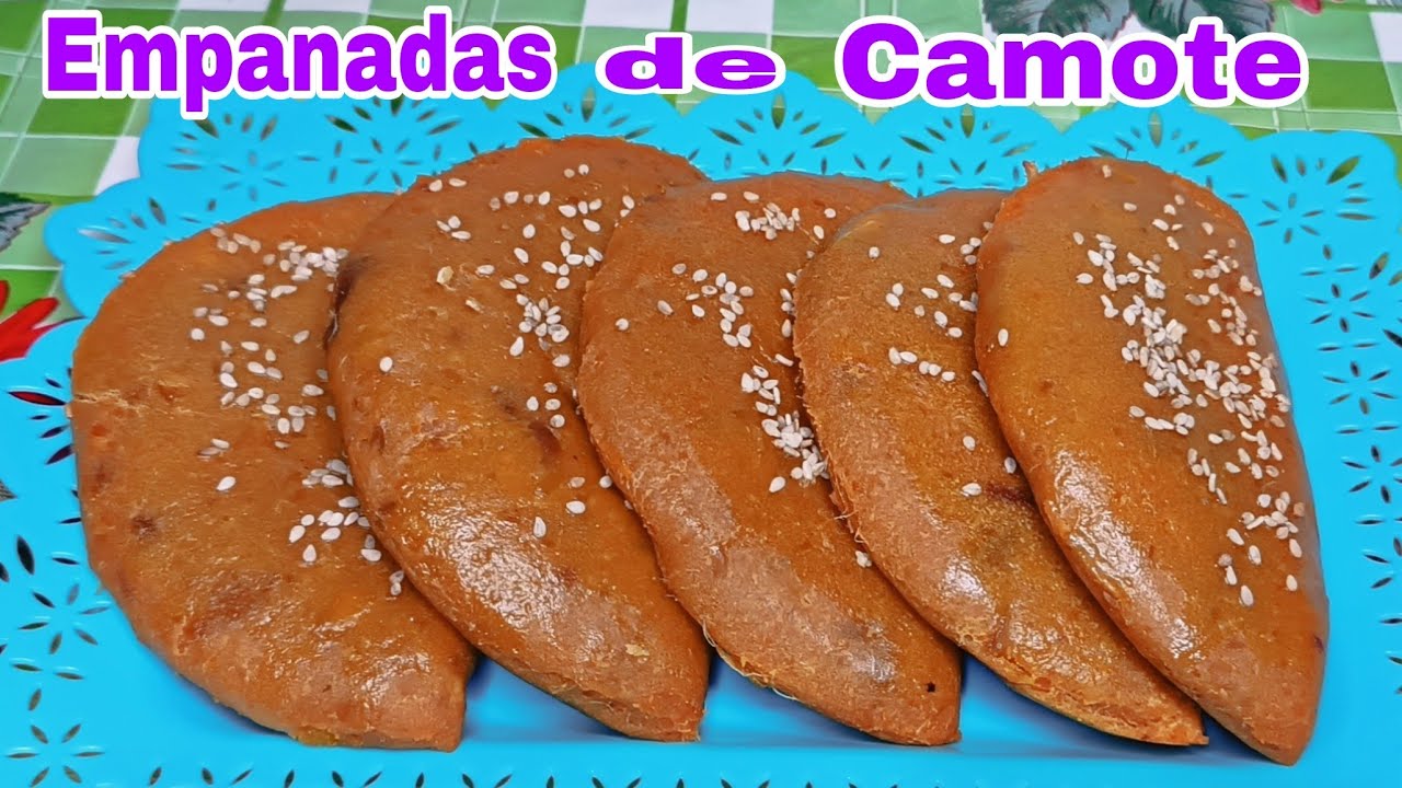 EMPANADAS DE CAMOTE / FACIL, DELICIOSO Y SALUDABLE - YouTube