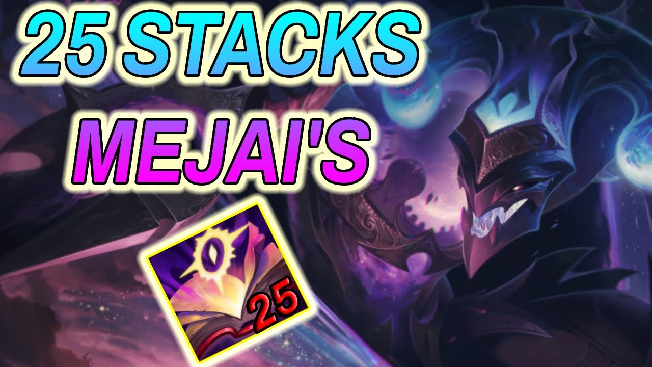25 STACKS ON MEJAI'S - AP SHACO JUNGLE S14.13 RANK: EMERALD II - YouTube