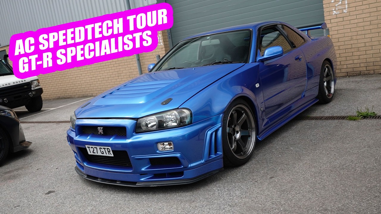 2000hp R35 GT-R and Crazy 800hp Turbo Atom at AC Speedtech Workshop ...