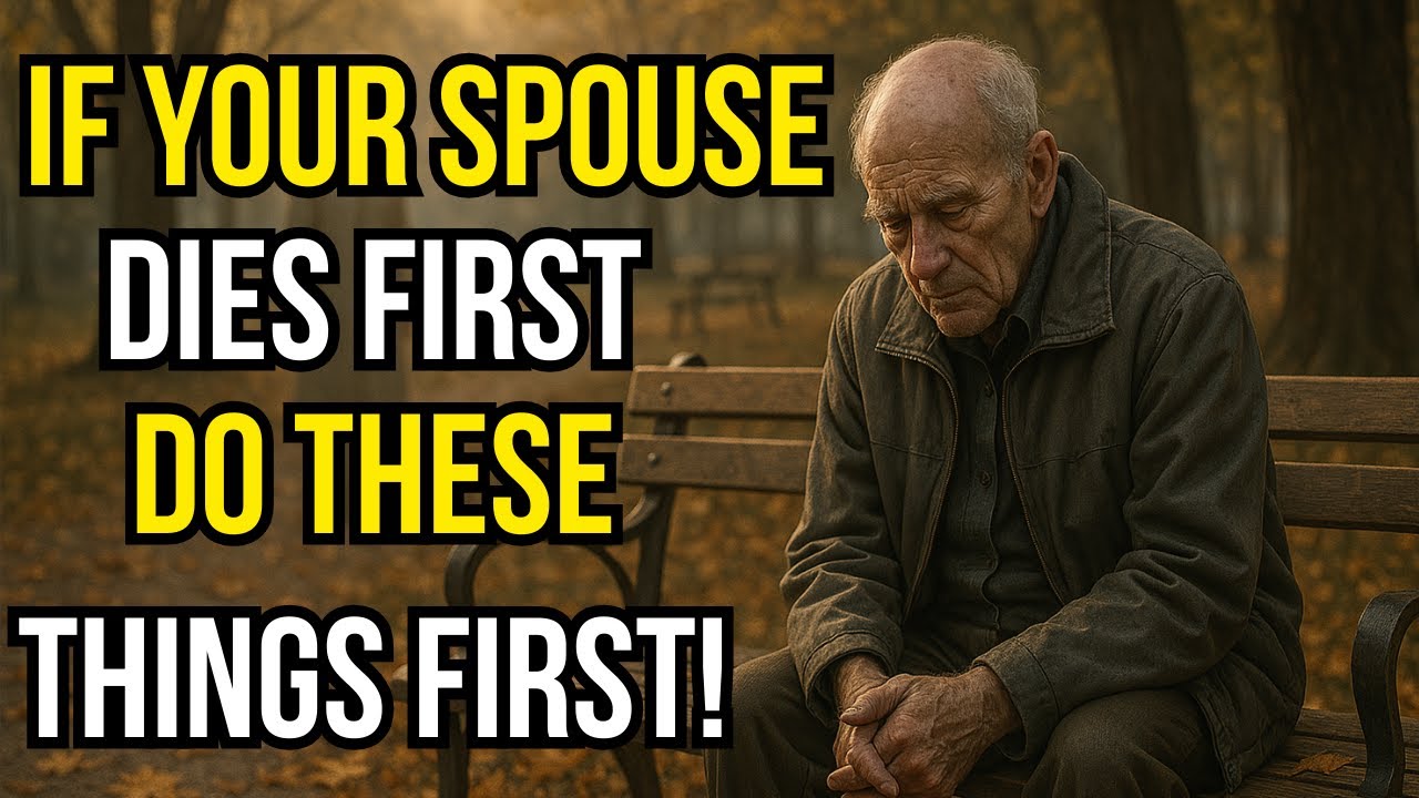 If Your Spouse Dies First, These Are the 7 Most Important Things Every ...