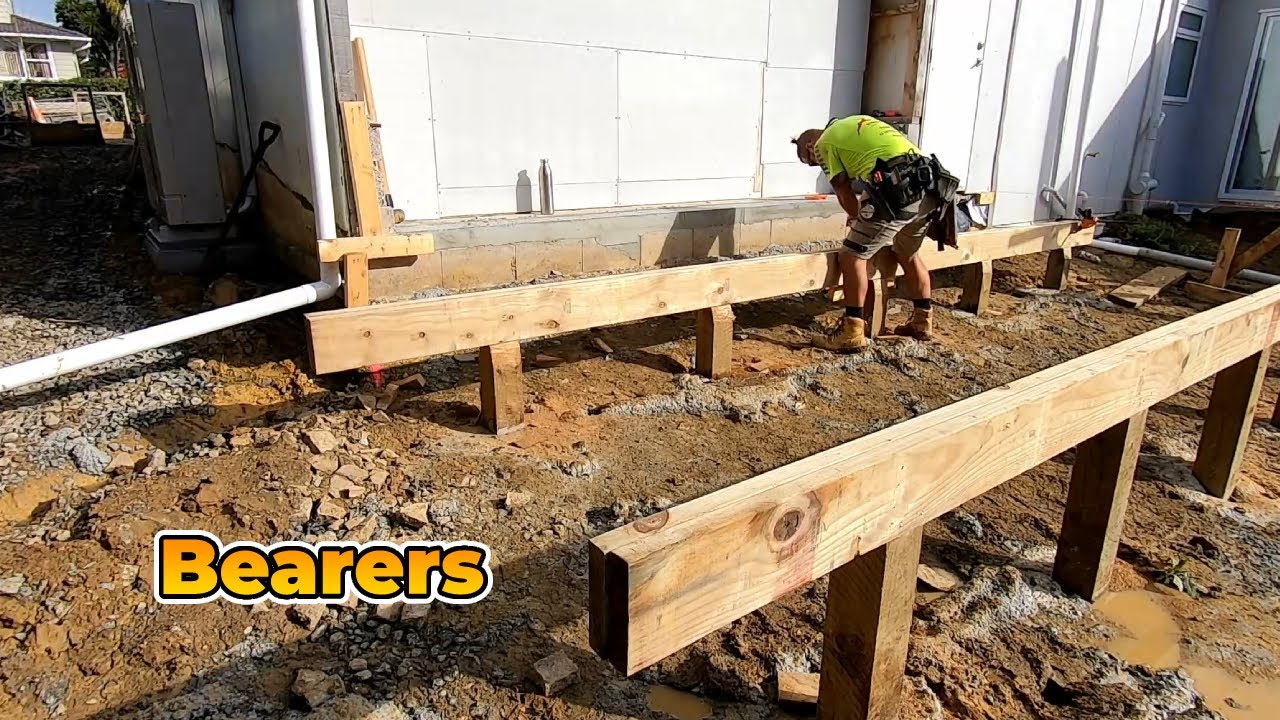 House renovation - Bearers - YouTube