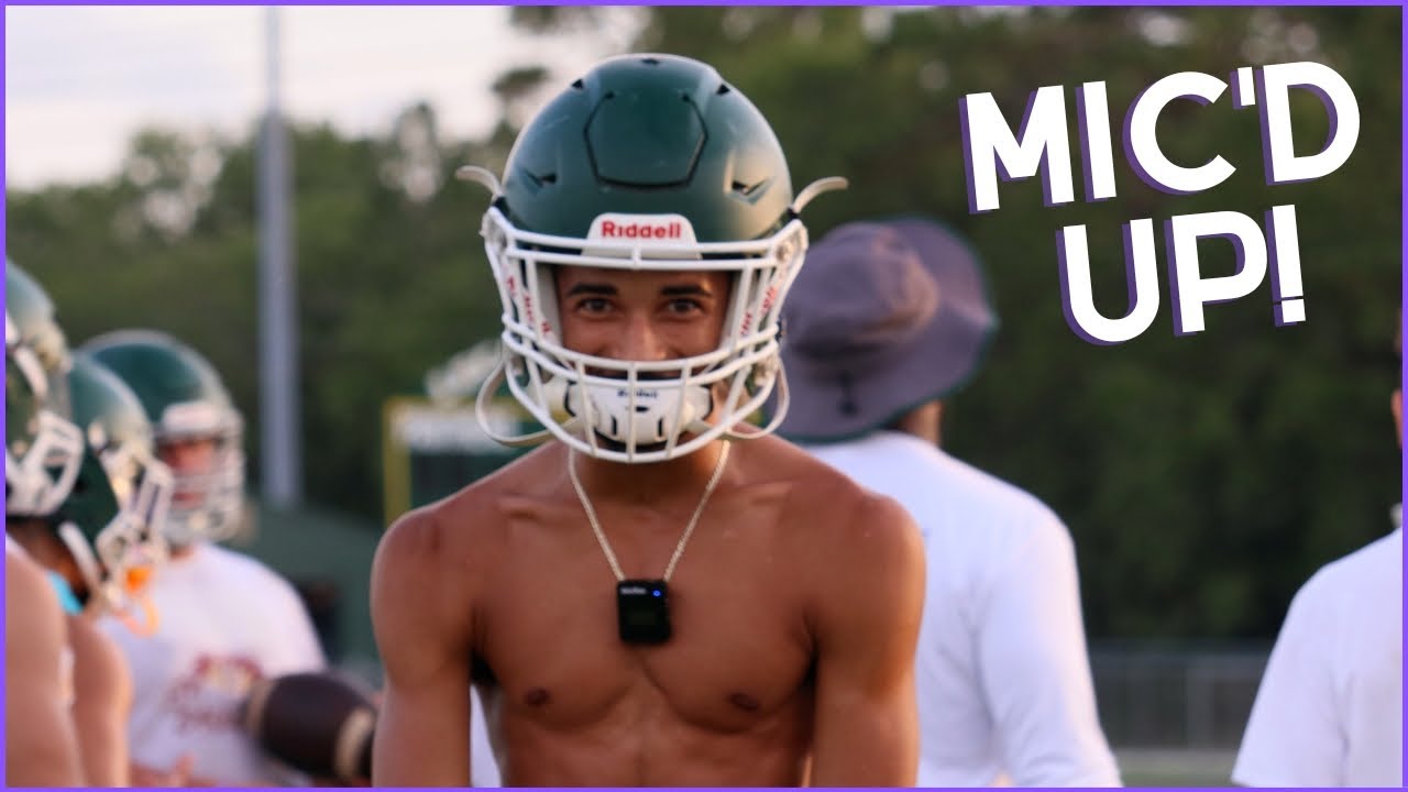 MIC'D UP WITH NAUSTV EP. 1 | Who's The Fastest On The Team? | Lecanto ...