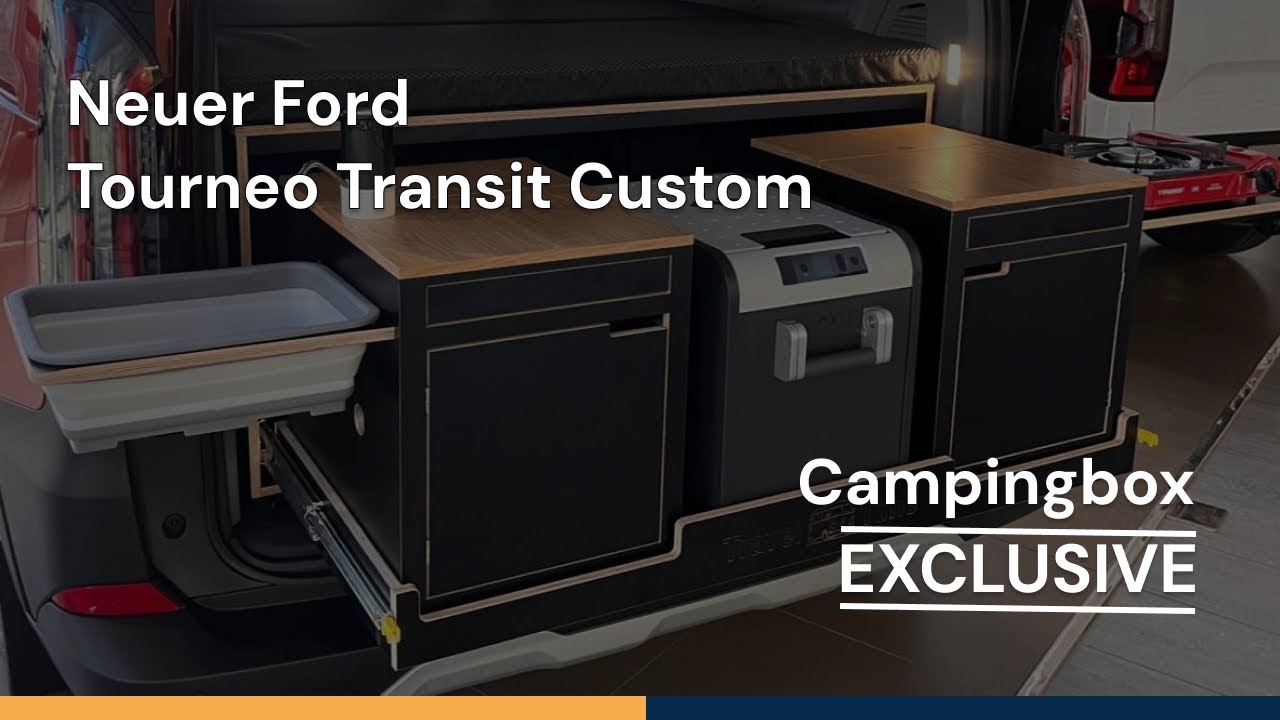 Neuer EXCLUSIVE Campingbox für den Ford Tourneo Transit Custom – Dein ...