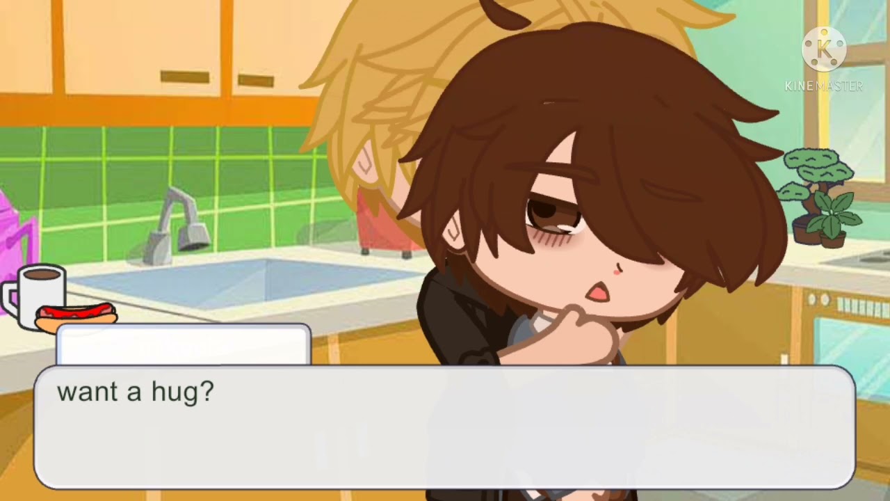 hug..|♡ created by:MikaelaNootfound/gacha club/dsmp/dreamnotfound - YouTube