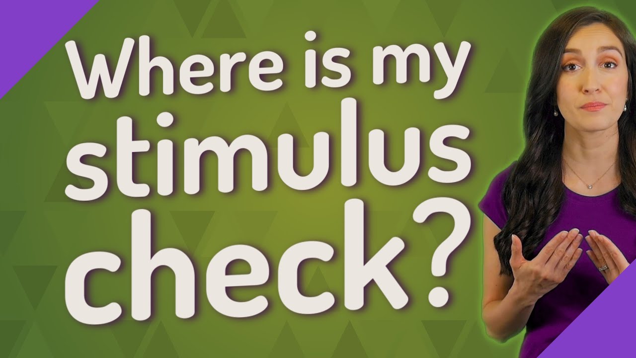 Where is my stimulus check? - YouTube