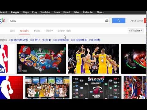 How to download multiple images from Google Image search - YouTube