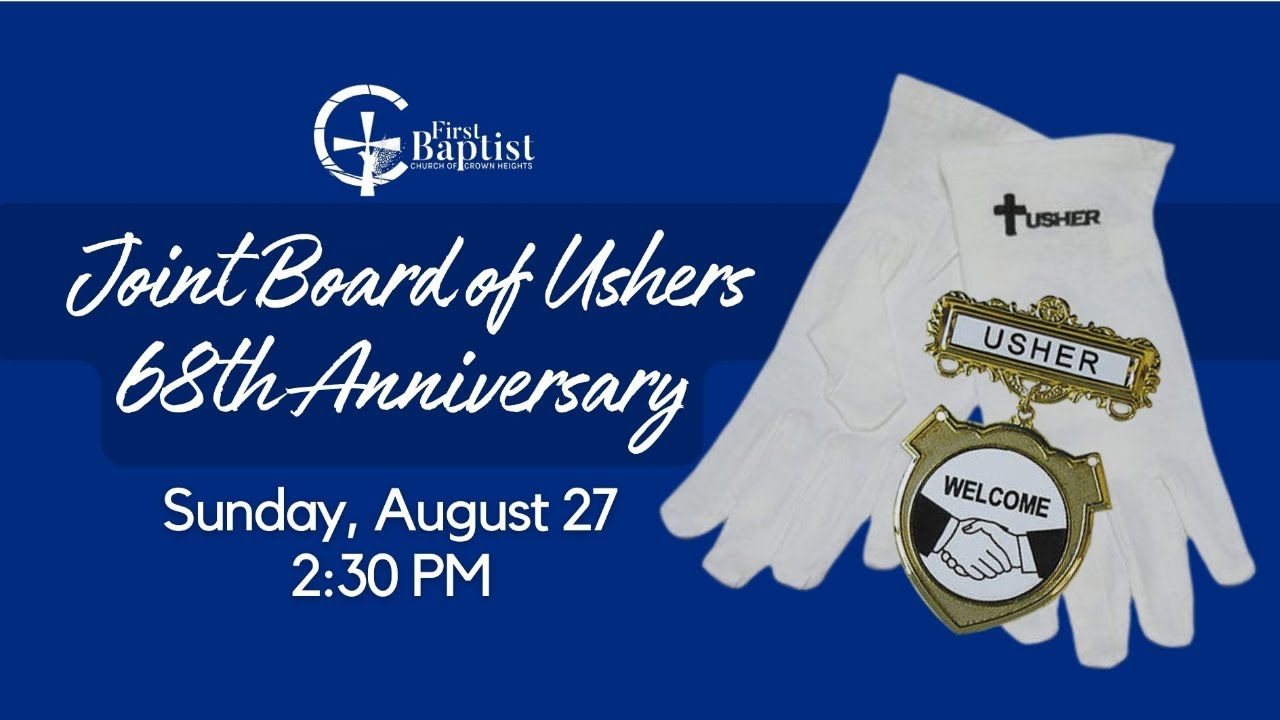 68th Annual Ushers’ Sermon: August 27th, 2023 - YouTube