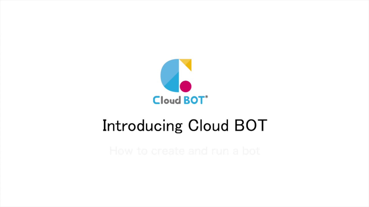 [Cloud BOT] Service introduction - YouTube