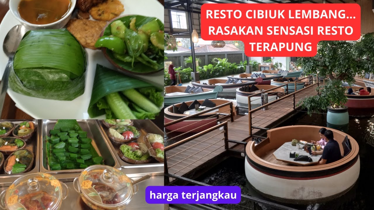 MERASAKAN RESTO TERAPUNG CIBIUK LEMBANG.... KEREN - YouTube