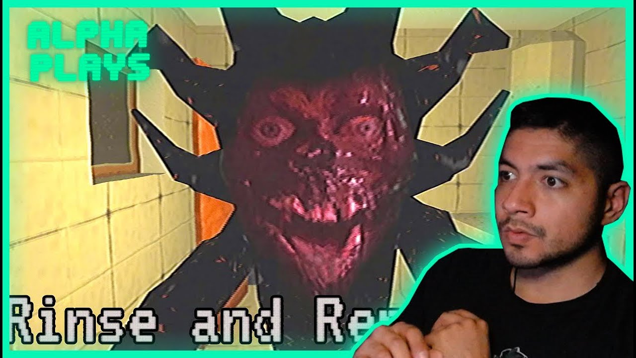 DONT CLOSE YOUR EYES! | Alpha PLAYS RINSE AND REPEAT #horrorgaming # ...