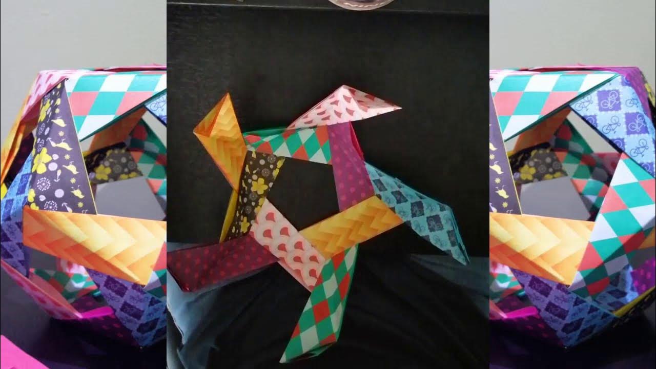 Como hacer un Dodecaedro en origami - YouTube