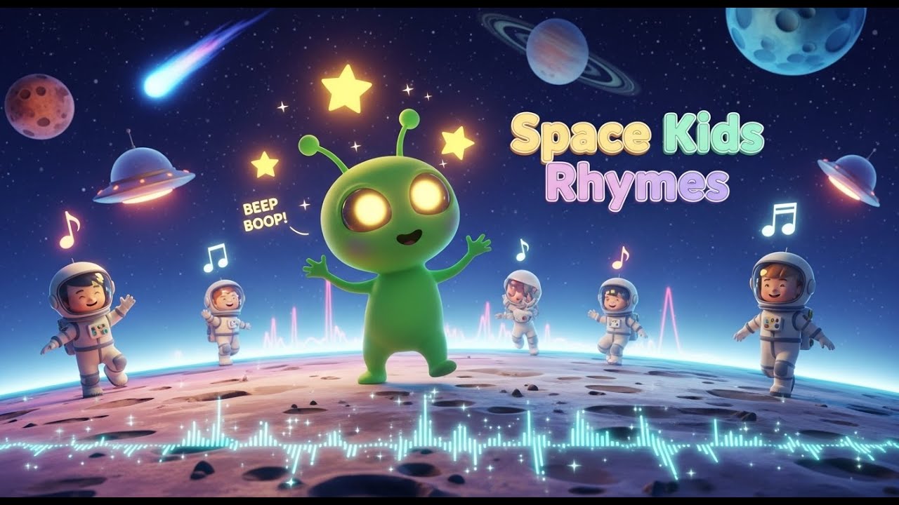 👽 Friendly Alien Dance – Beep Boop! | Space Dance Song for Kids | Space ...