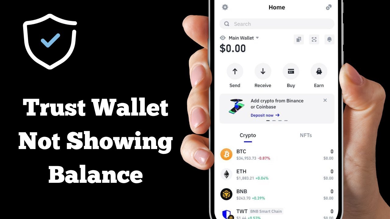 How To Fix Trust Wallet Not Showing Balance - YouTube
