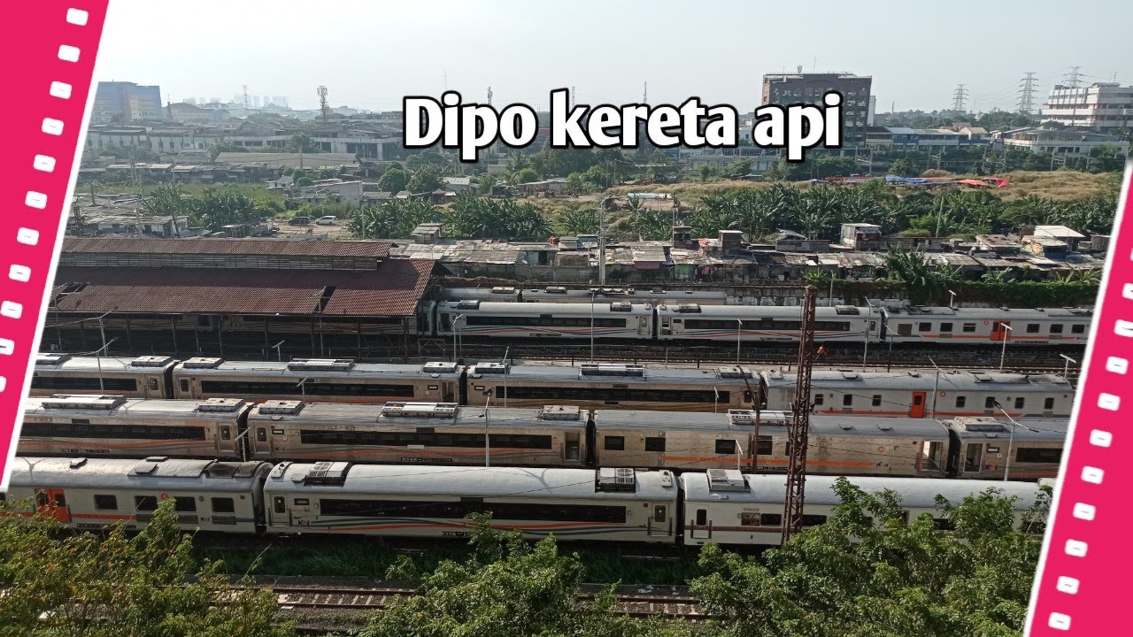 vlog trip meangrail - hunting dipo kereta api St.Jakarta kota - YouTube