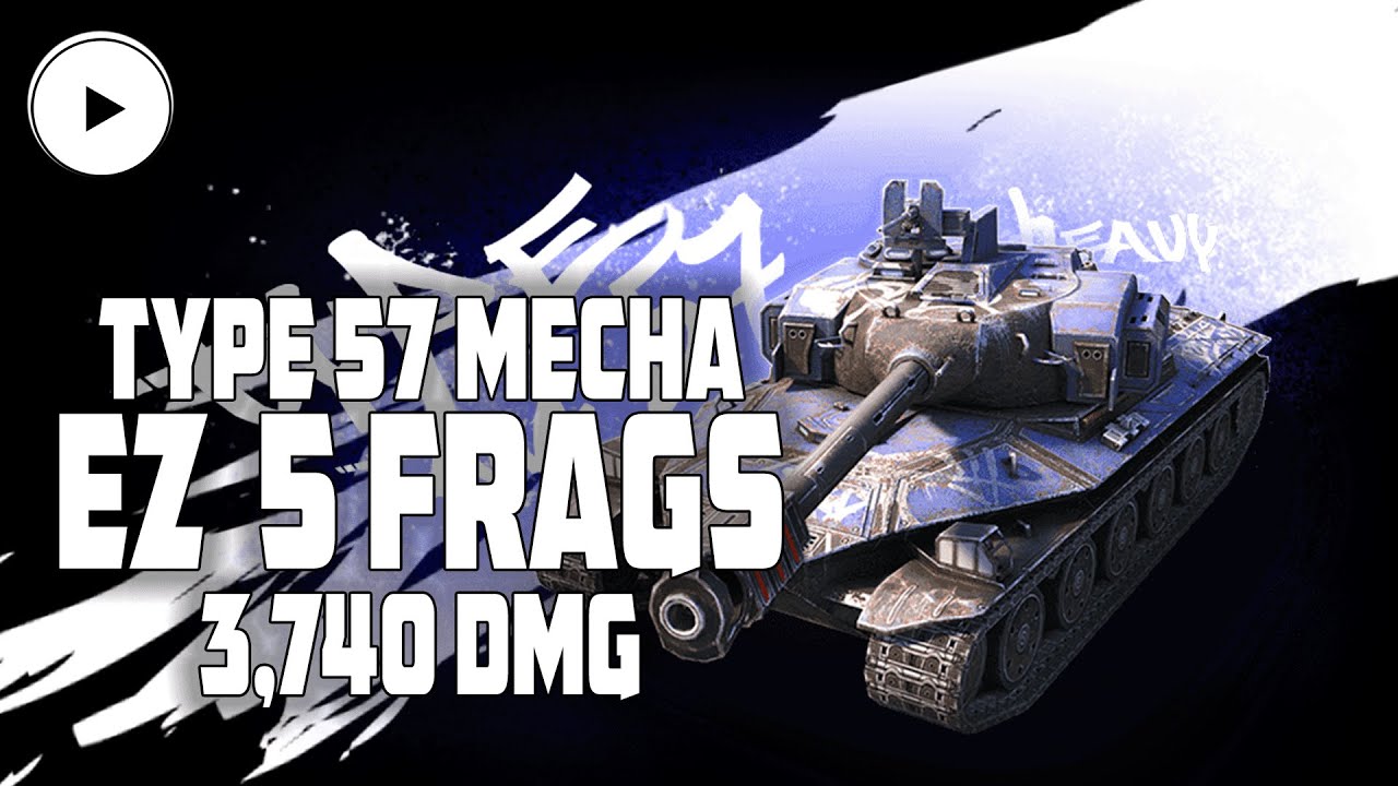 🔌Type 57 3740 DMG and 5 FRAGS🔌 | BlitzStars - YouTube