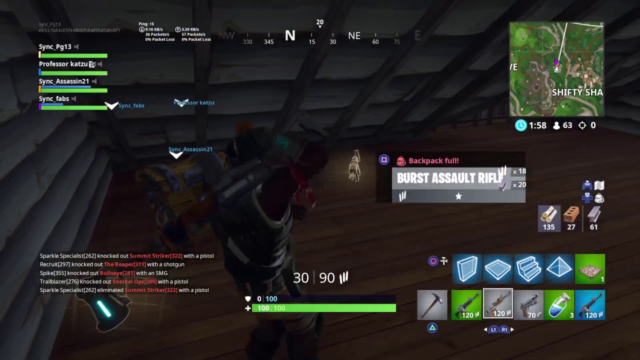 Fortnite Gameplay Sync_clan Sync_fabs Sync_assassin21 Sync_PG13 - YouTube