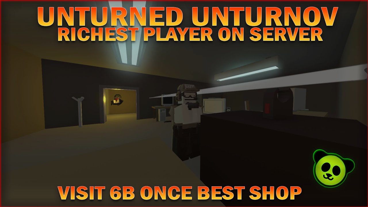 Unturned Unturnov Pandahut#30 Doing pvp Richest Player on server | Best ...