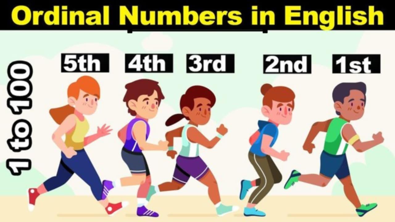 Ordinal numbers in English _ ordinal numbers for kids - YouTube