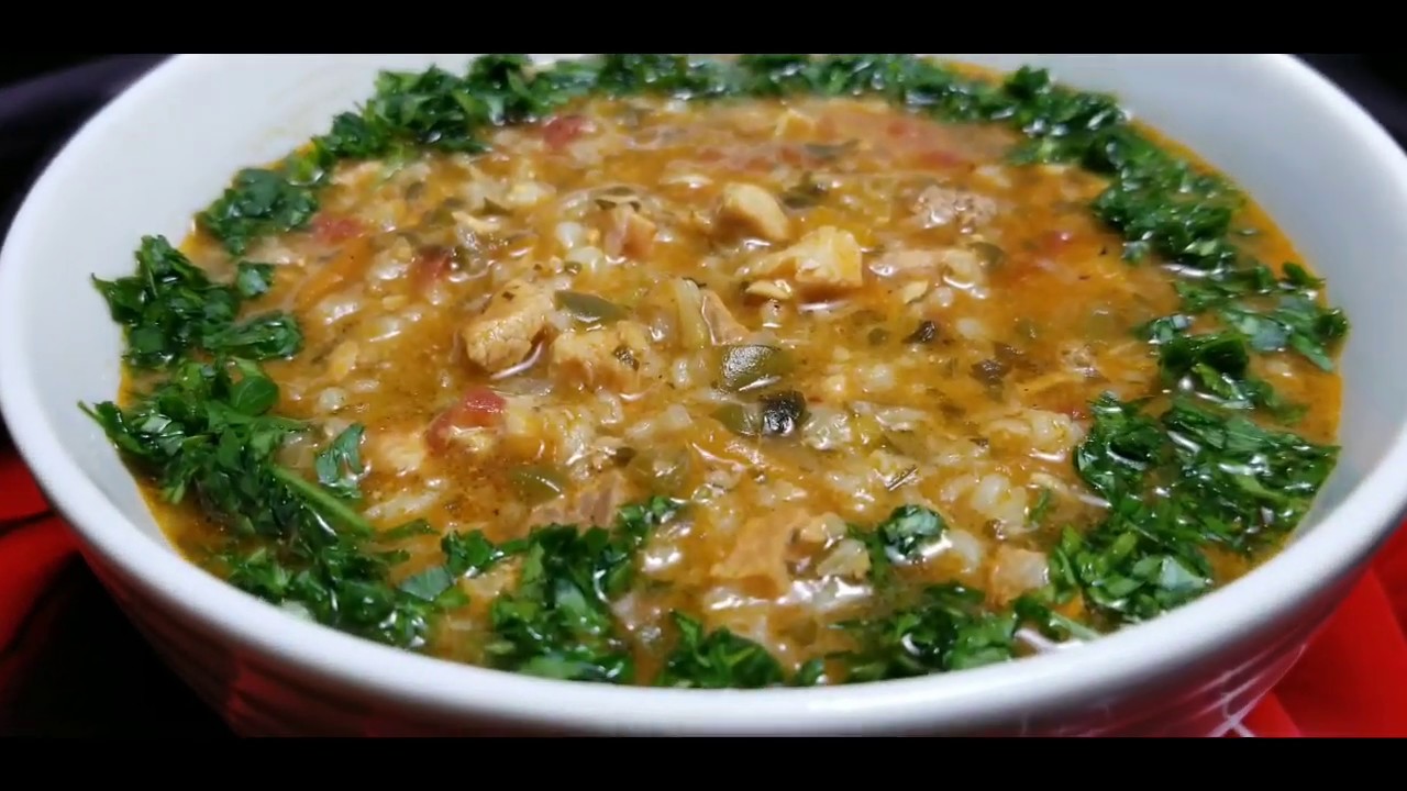 شوربة جريش بالدجاج والخضروات لذيذة ومغذيه100% Grish soup with chicken ...