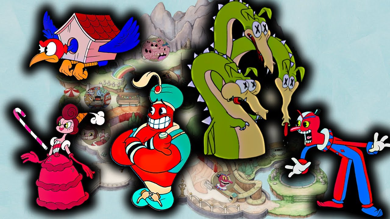 CupHead: Inkwell Isle Two - All Boss Fights | Cuphead - YouTube