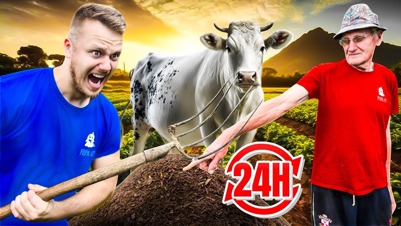 POSTAO SAM DEDIN RADNIK NA SELU NA 24 SATA! - YouTube