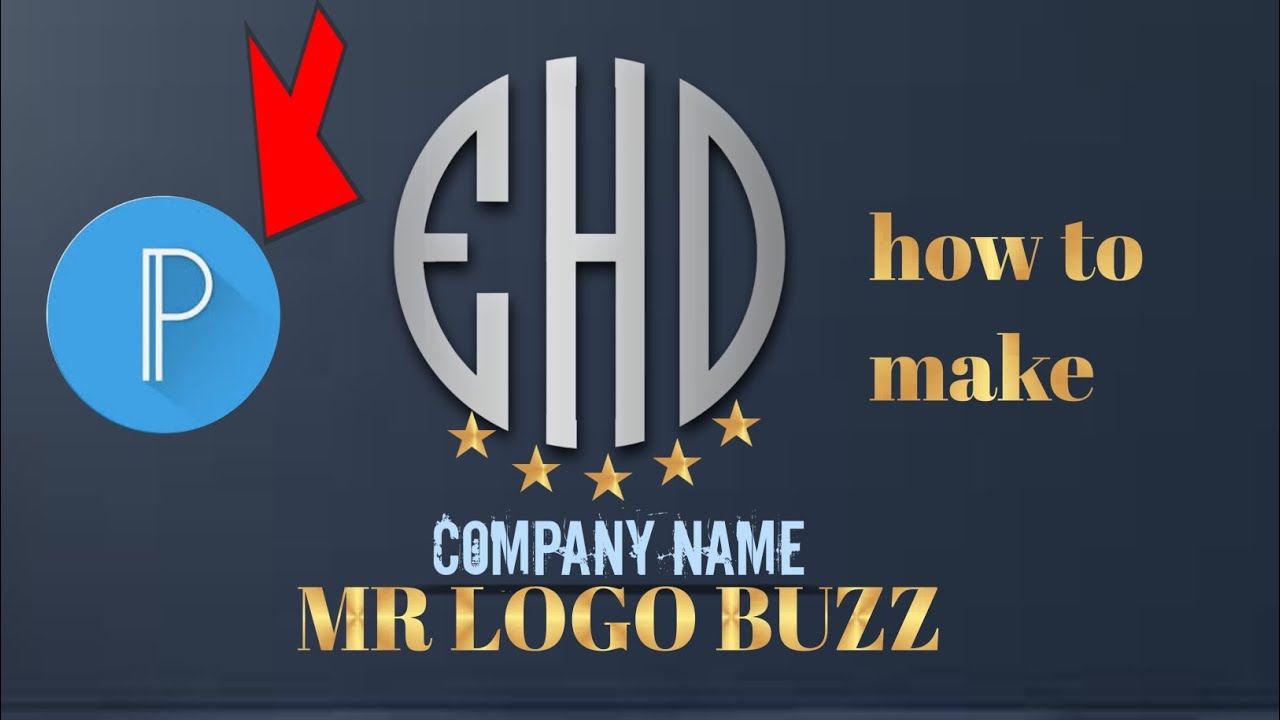 how to make professional logo ( EHD) with pixelleb @mrlogobuzz #viral ...