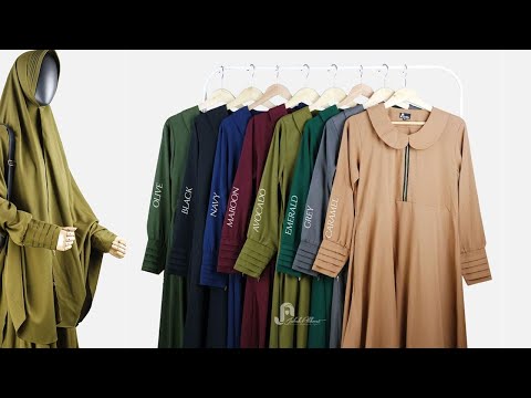 stelan akhwat jilbab cadar set : rofilah
