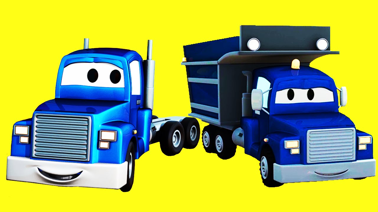 Carl der Transformer Truck mit freunde, der Zug, Der Muldenkipper ...