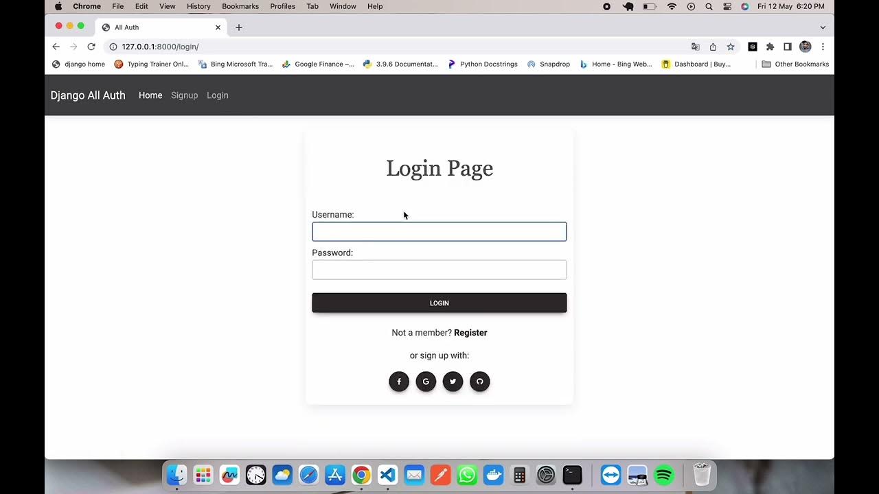 Django Allauth: How to create social login like Facebook, Google, Github and Twitter in django ...