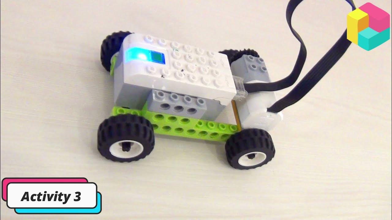 Racing Car - Building Instructions LEGO WeDo 2.0 - YouTube