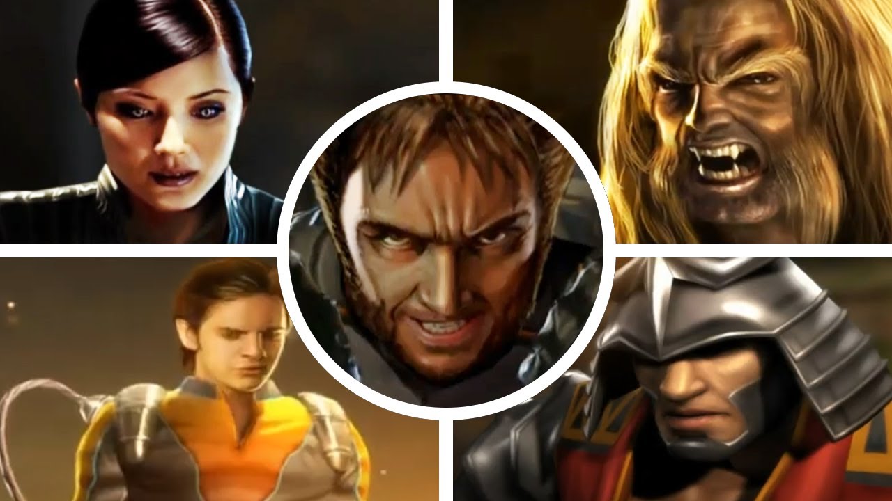 X-men 3 (video game) - ALL BOSSES - YouTube
