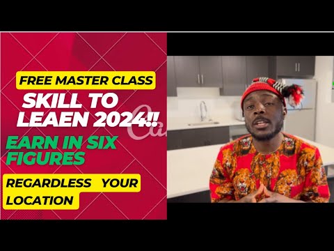 Join the free master class and Learn an in demand skill set an earn in ...