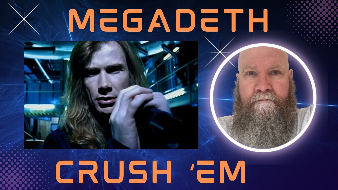 Megadeth - Crush 'Em (1999) reaction commentary - Thrash Metal - YouTube