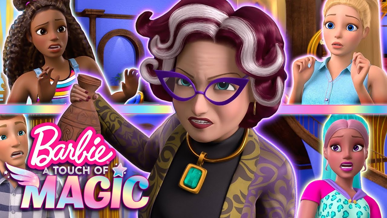 Barbie Figures Out Drus Evil Plan Barbie A Touch Of Magic Season 2