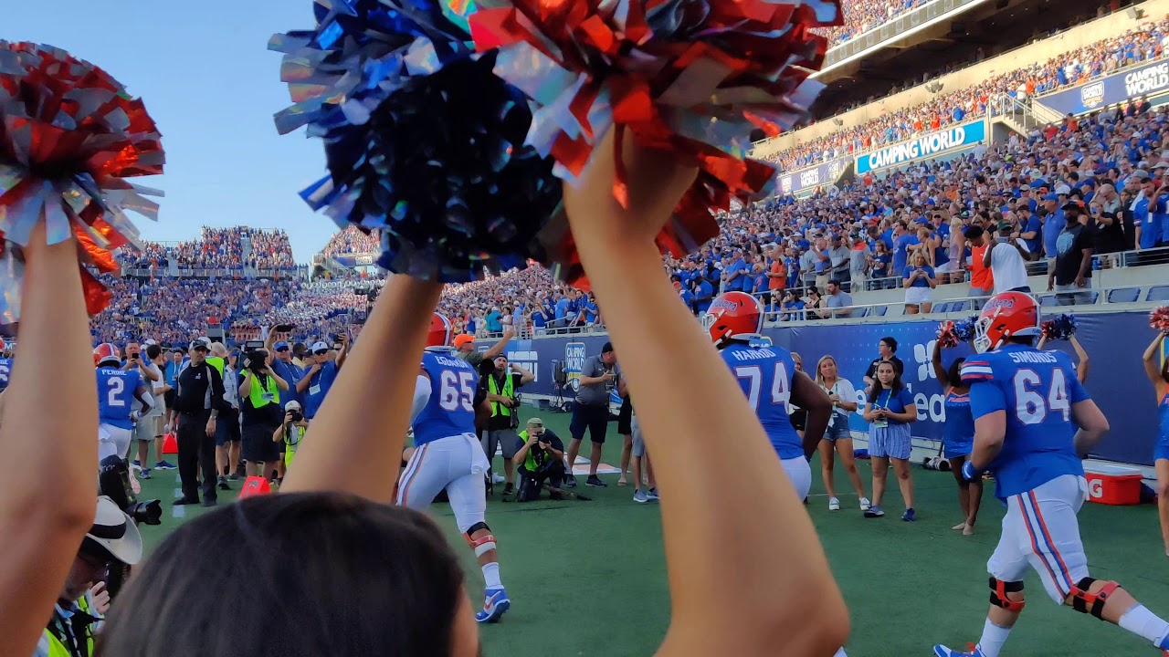 Florida Gators are here - Miami Hurricanes vs Florida Gators #MiavsFLA ...