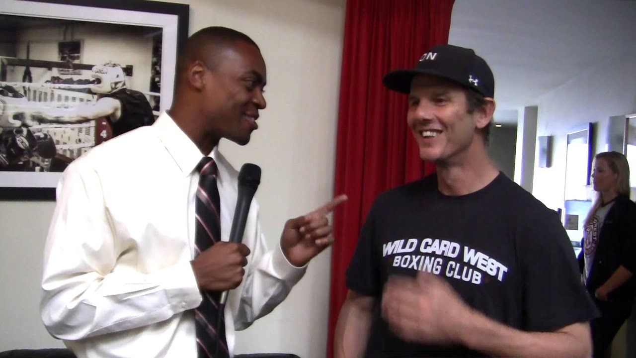 PETER BERG & FREDDIE ROACH launch Wild Card West Boxing Club - YouTube