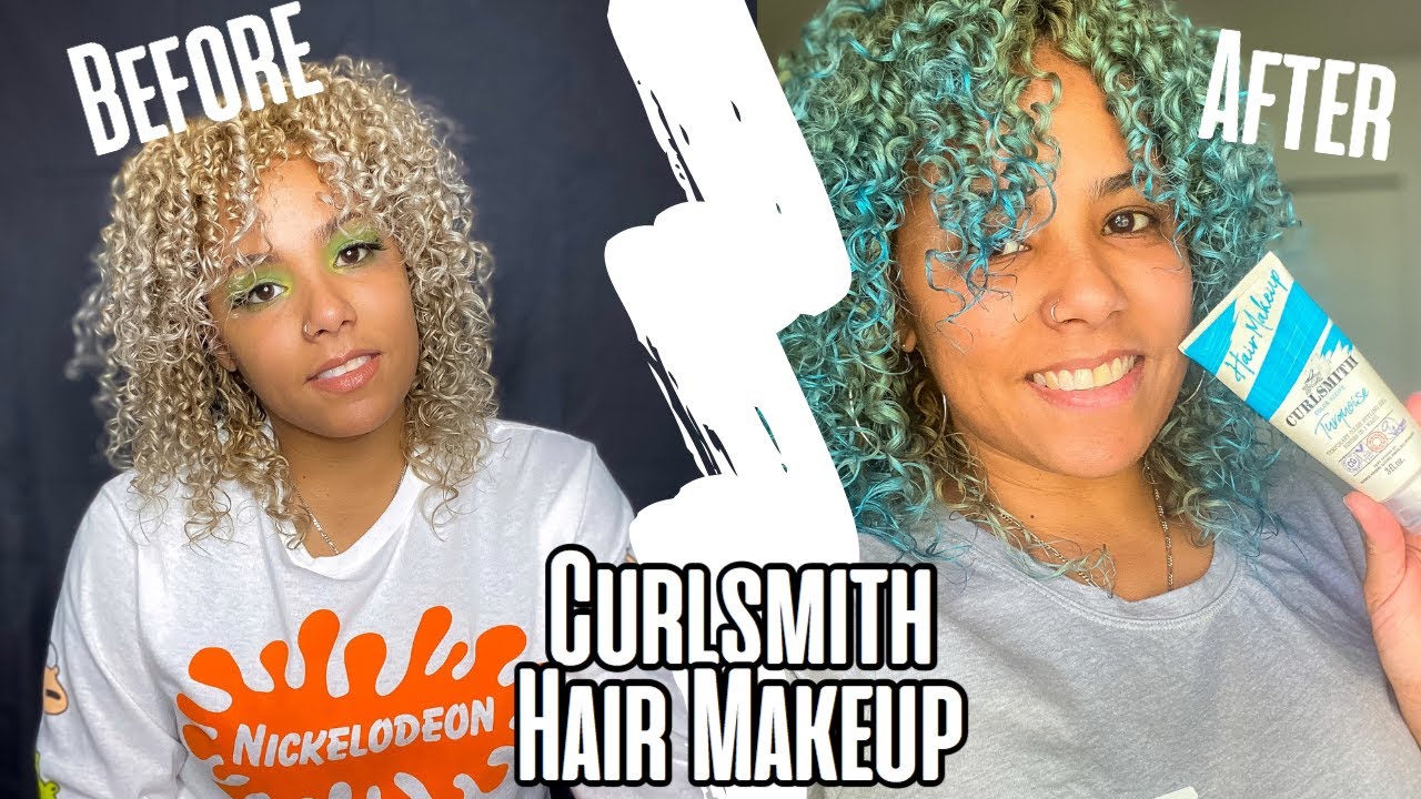 NEW CURLSMITH HAIR MAKEUP STYLING GEL | QUICK TUTORIAL + REVIEW - YouTube