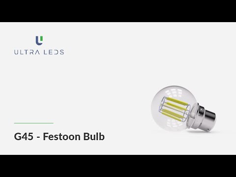G45 Golf Ball Shatterproof Festoon Lamp 1700k B22 | UltraLEDs