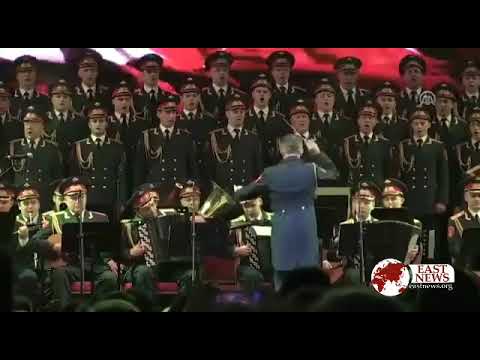 RUSIYA QIRMIZI ORDU XOR ORKESTRİ TÜRK İSTİQLAL MARŞINI OXUDU