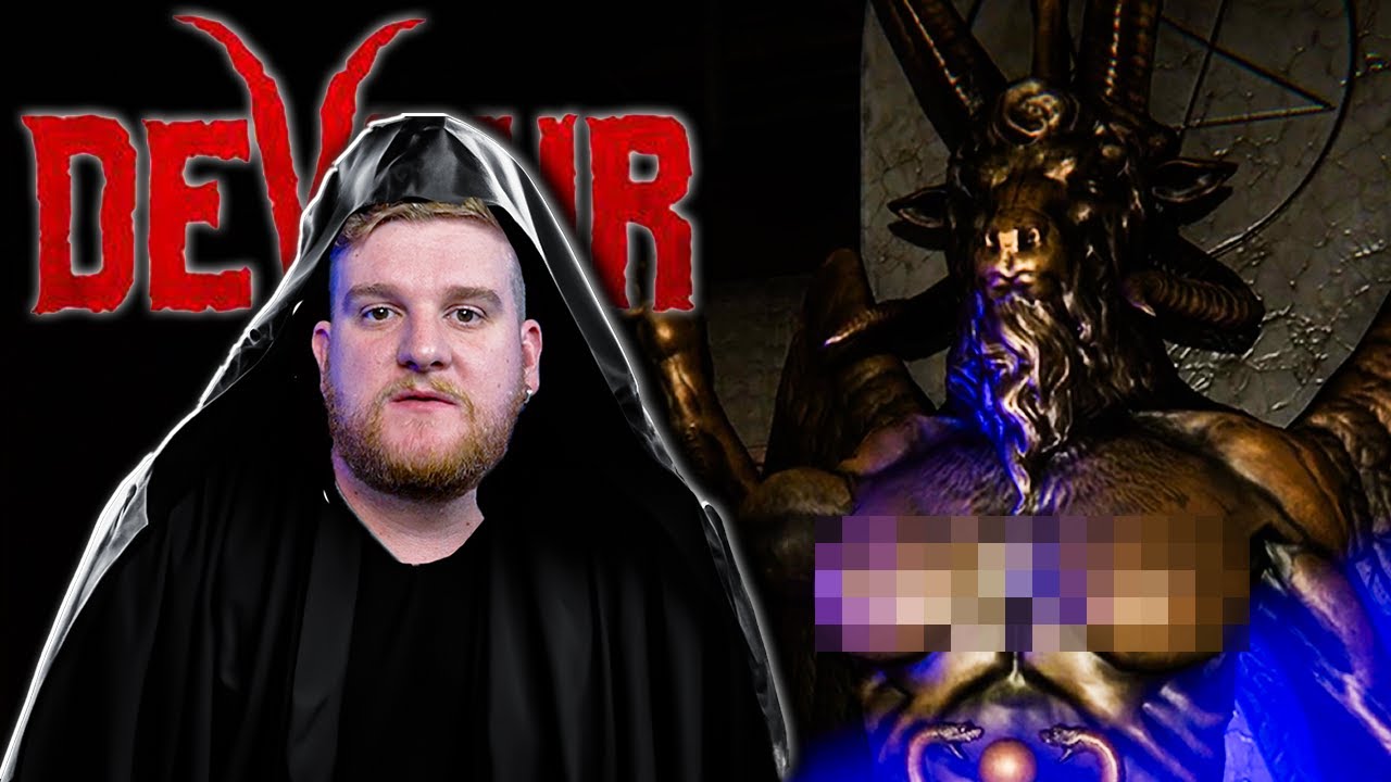 Baphomet is... HOT? | Devour Funny Moments with @SavSparks and Cheese - YouTube