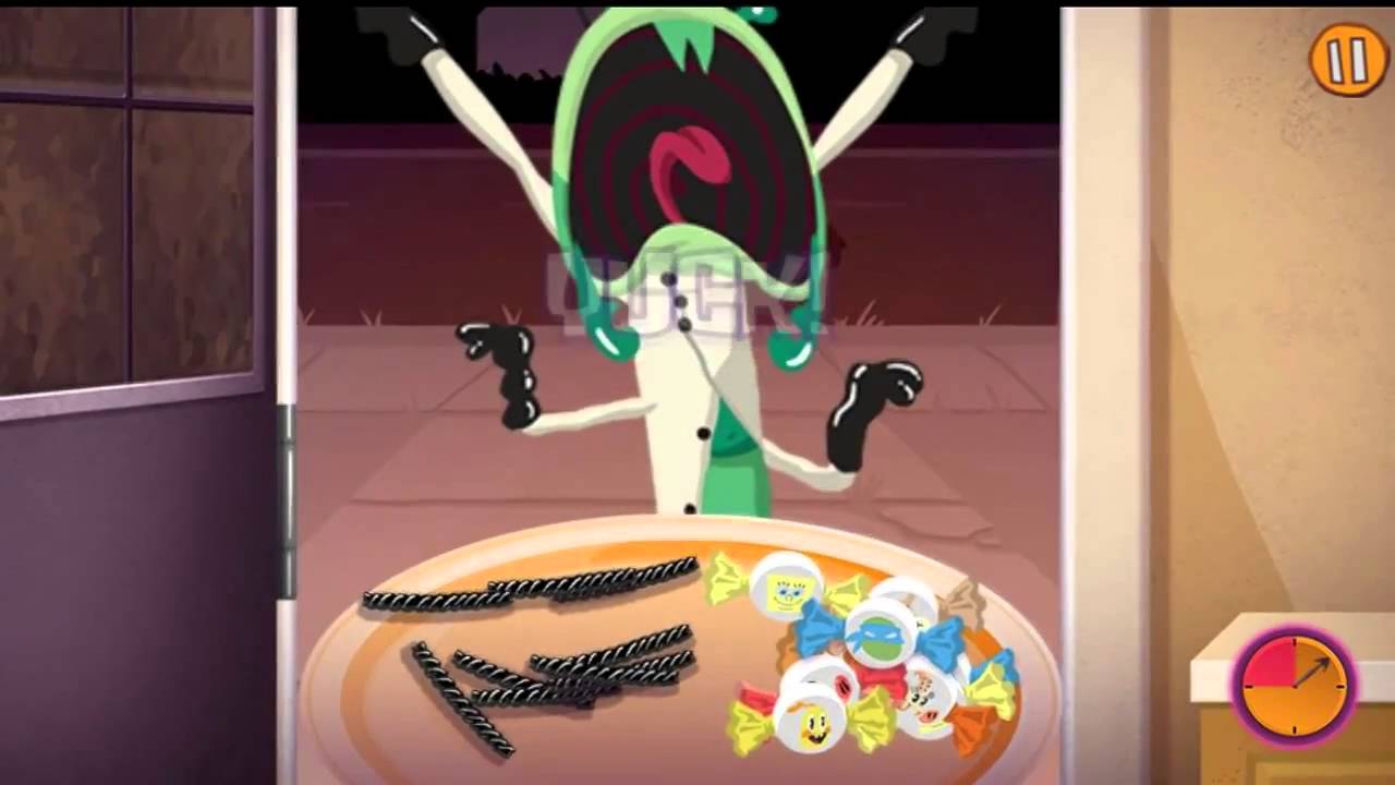 Nickelodeon Omg Zombies - Nick Spongebob Games - YouTube