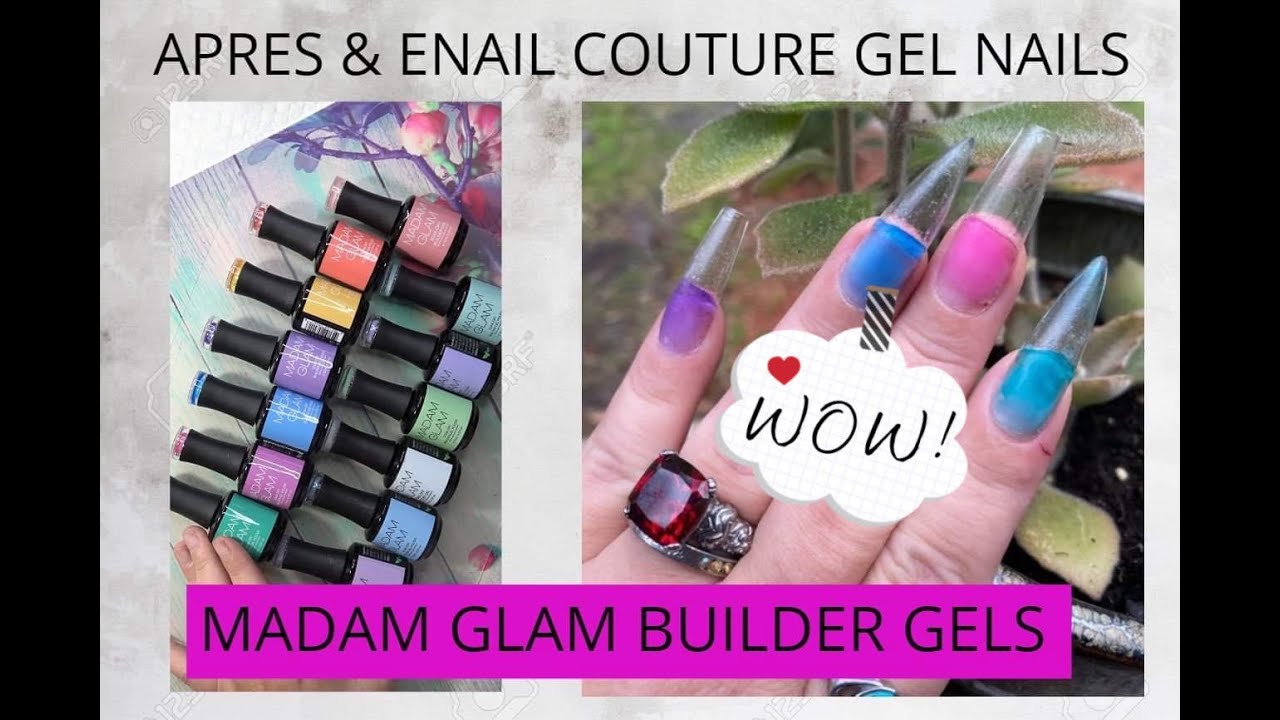 Applying Apres Stiletto & Enail Couture 123 Coffin With Madam Glam ...