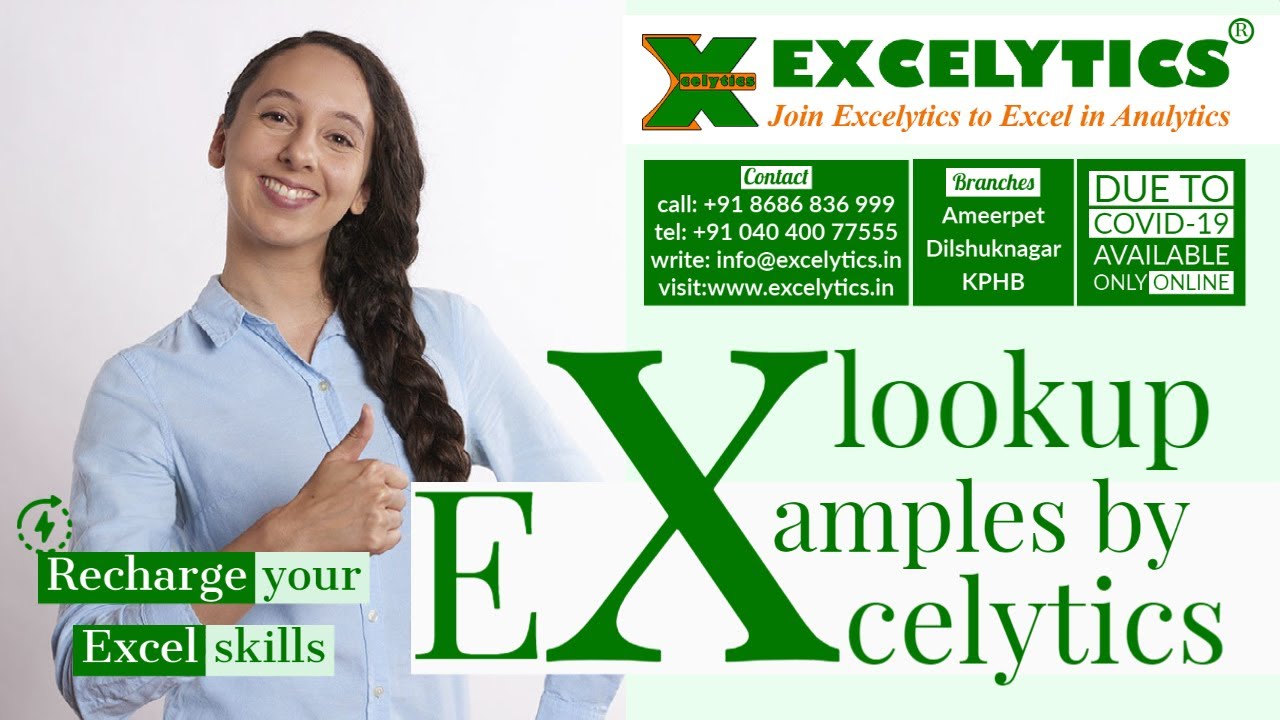 #Excelytics #XLOOKUP Excel XLOOKUP Functions Video Series | Execlytics ...