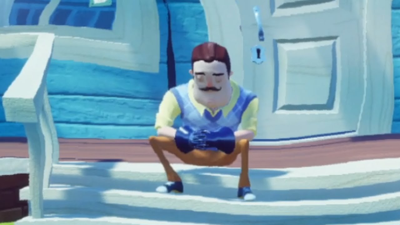 MY SAD UNDERWATER NEIGHBOR - Hello Neighbor Mod - YouTube