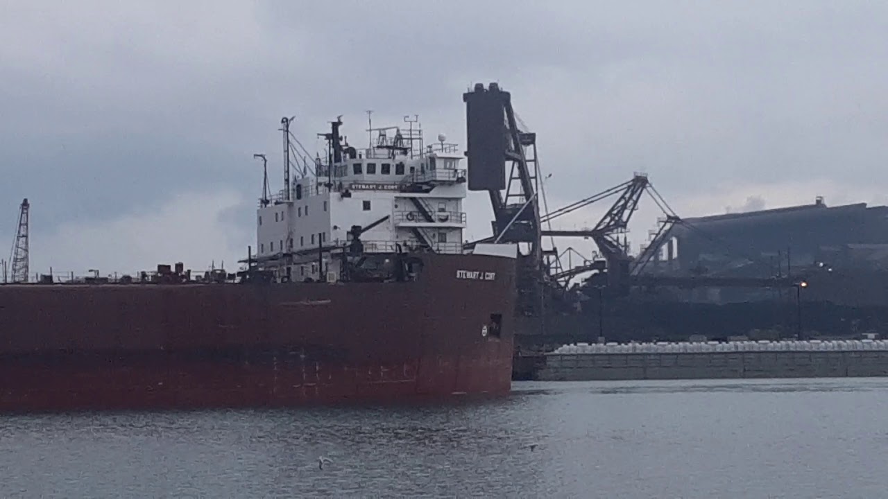 Shipfanning - "Stewart J Cort" - Burns Harbor, Indiana - YouTube