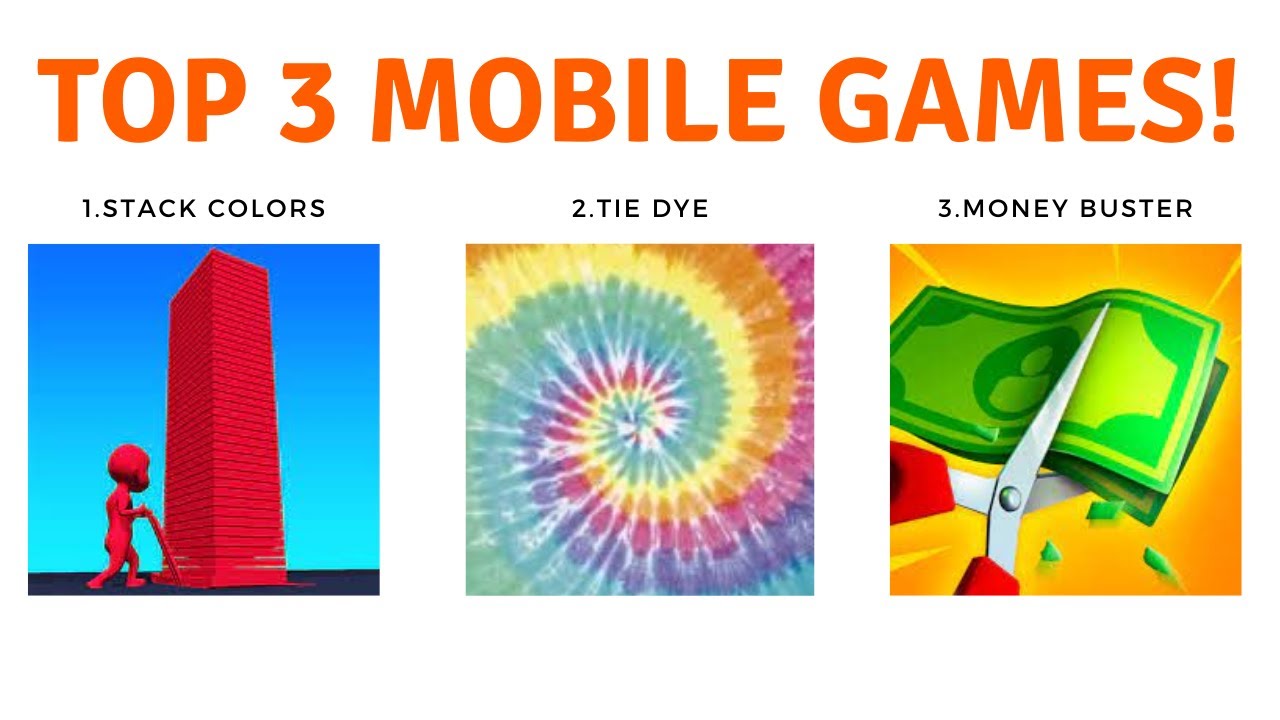Playing The Top 3 Games On Mobile! - YouTube